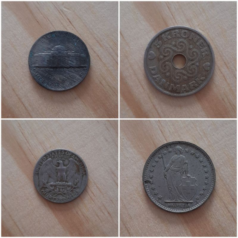Moedas Estrangeiras Antigas | Shopee Brasil