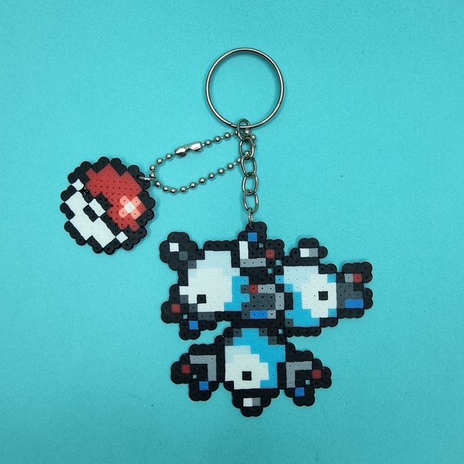 Chaveiro/ Ímã/ Pin/ Bottom Magneton - Pokémon - Pixel Art/ Pixel Arte ...