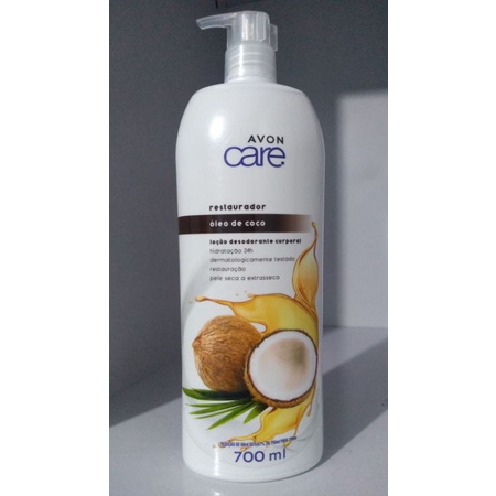 avon care restaurador óleo de coco loção desodorante corporal ...