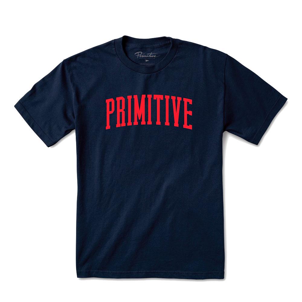 Camiseta Primitive Collegiate Arch Outline Navy | Shopee Brasil
