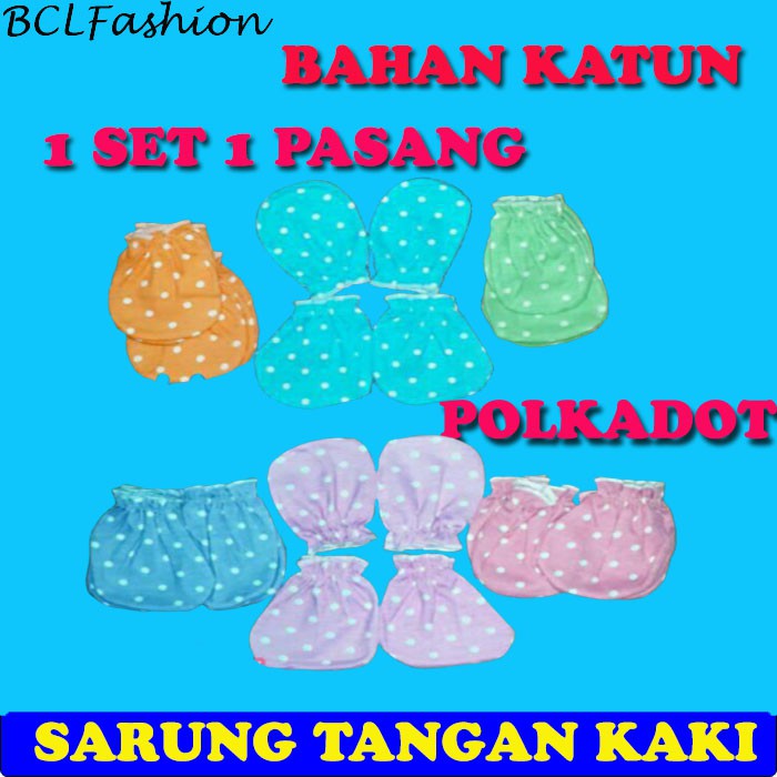 Luvas Infantis De Algodão Com Bolinhas Para Bebês B91 | Shopee Brasil