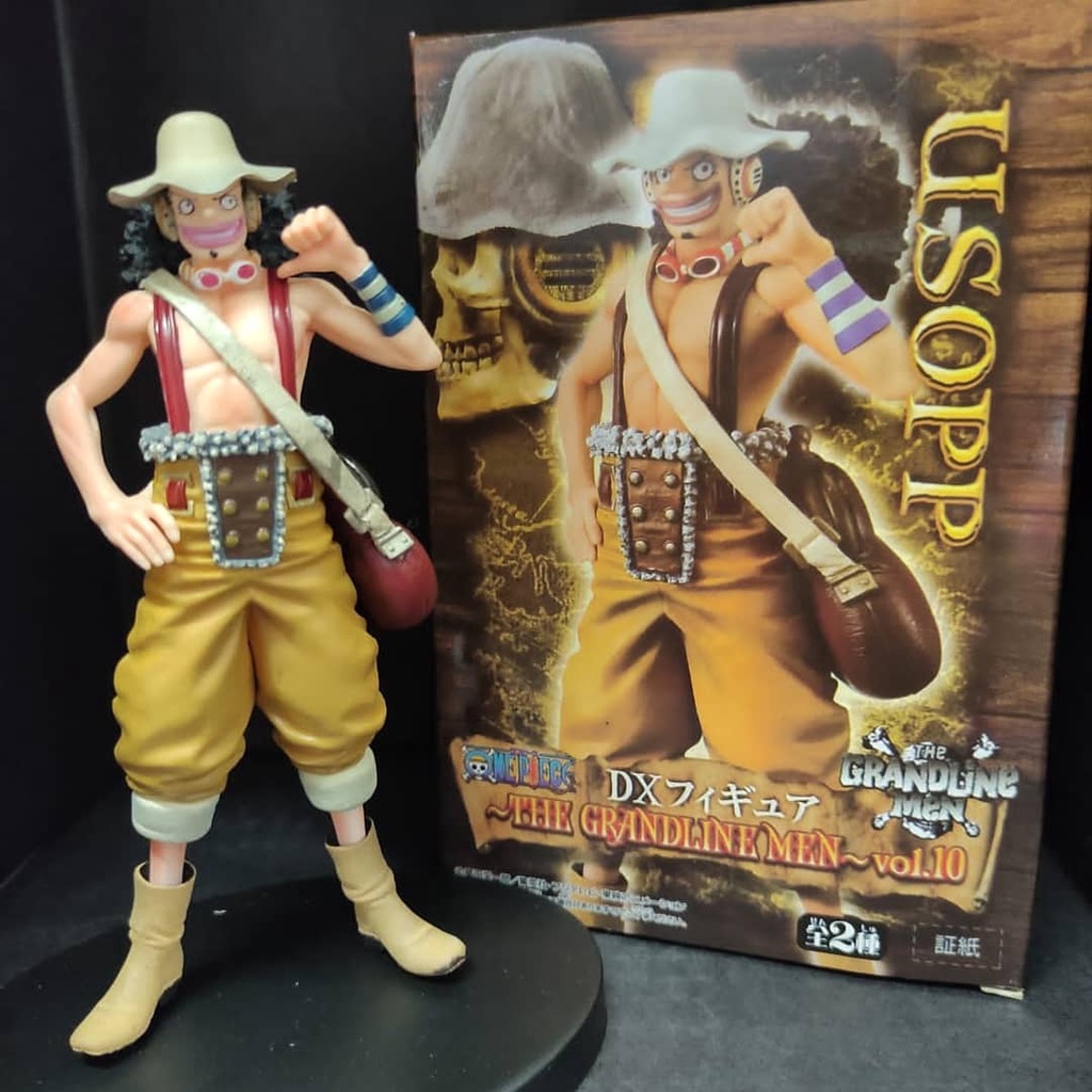 Boneco Colecionável Usopp 16cm Com Caixa PVC Action Figure One Piece Usopp 16cm Com Caixa PVC ...