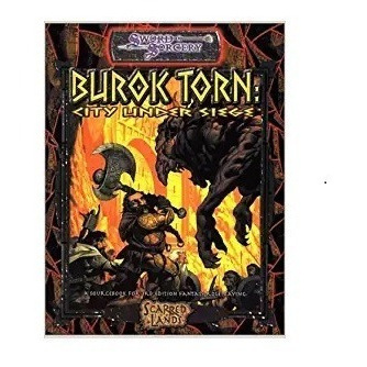 Rpg Sword & Sorcery Burok Torn City Und Siege Scarred Lands | Shopee Brasil