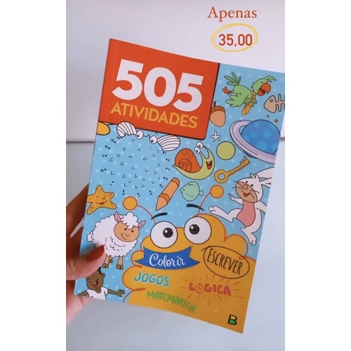 Livro 505 atividades | Shopee Brasil