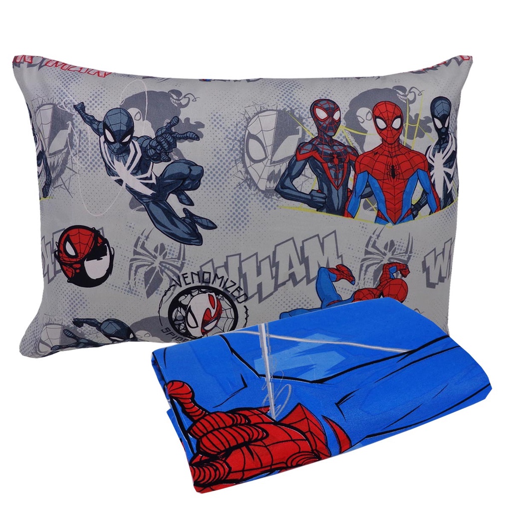 Jogo de Cama Microfibra Homem Aranha Solteiro Spider Man 2 pecas Lepper ...