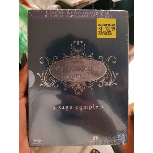 Box Blu ray Crepúsculo coleção completa NOVO | Shopee Brasil