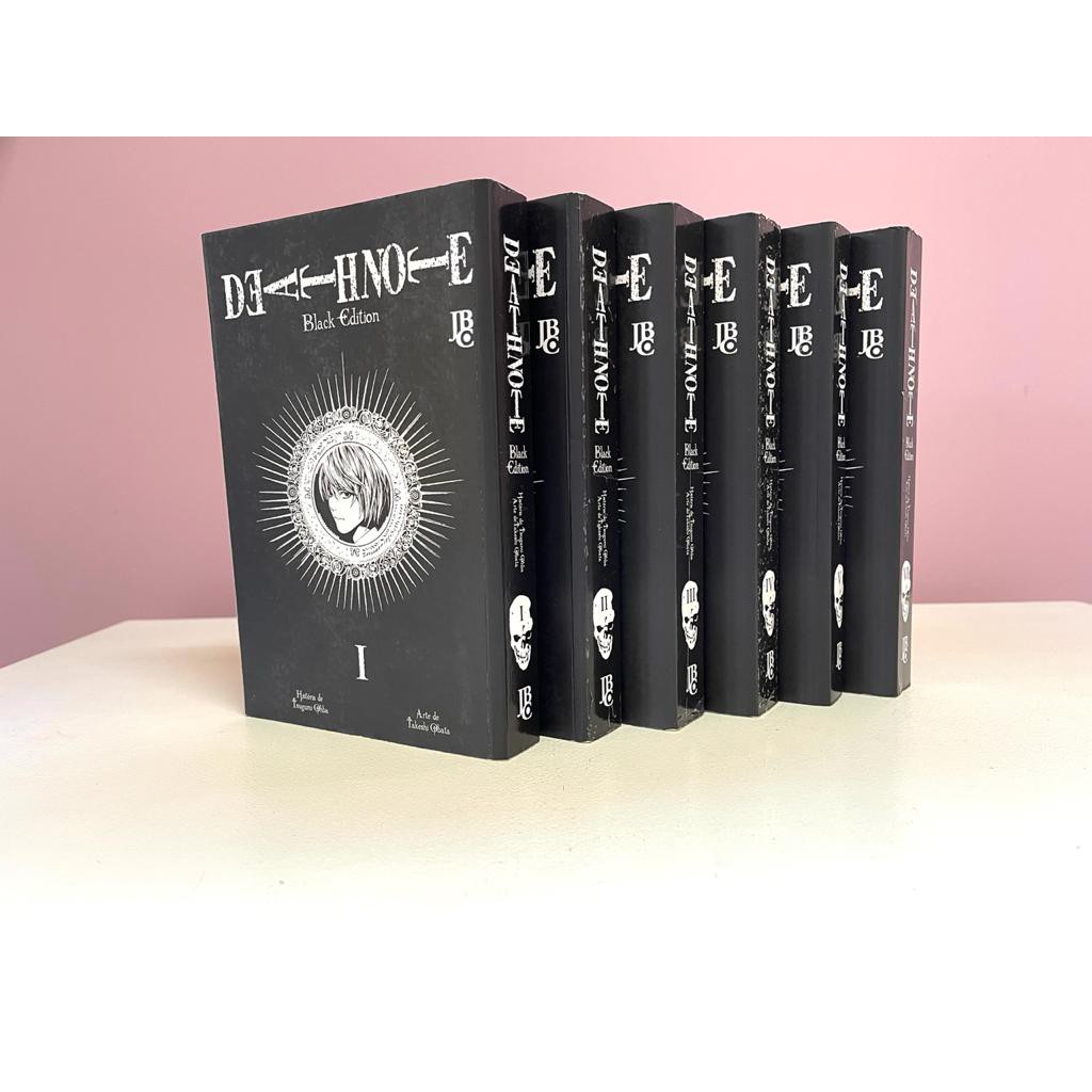 Death Note Black Edition Coleção 1 A 6 Mangá | Shopee Brasil