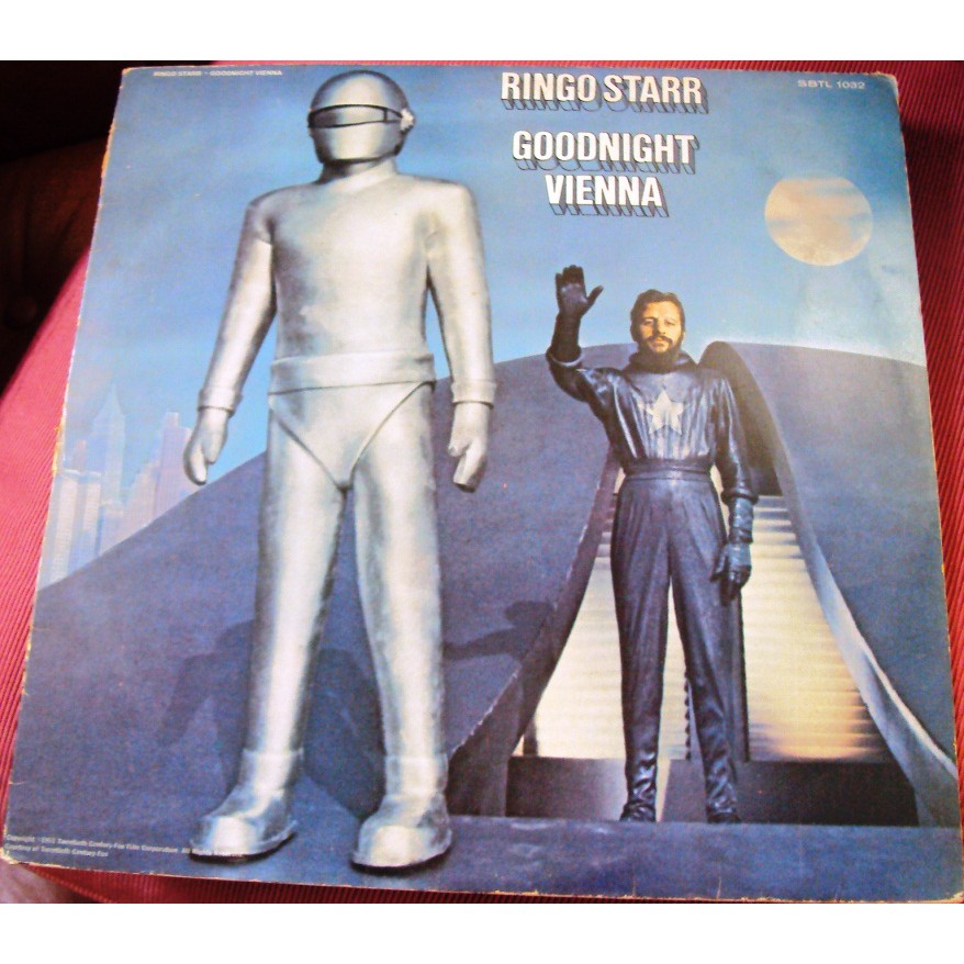 139 Mvd- LP 1974- Ringo Starr- Goodnight Vienna- Música- Disco Vinil ...