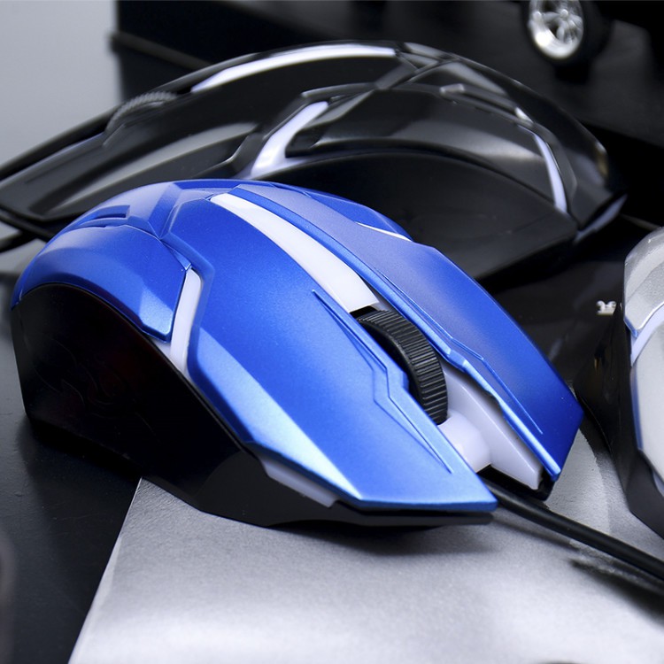 Mouse Gamer T-Wolf V1 3200dpi Usb Com Fio Iluminado Led Para Jogo ...