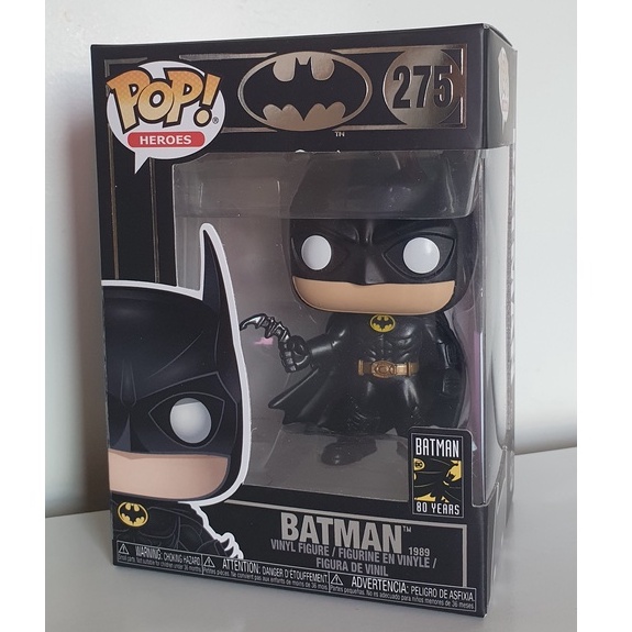 Funko Pop - Batman 80th - Batman 1989 275 | Shopee Brasil