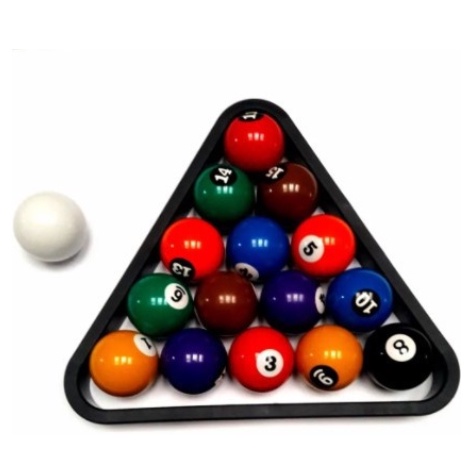 Triângulo para Bolas de Bilhar/Sinuca em PVC | Shopee Brasil