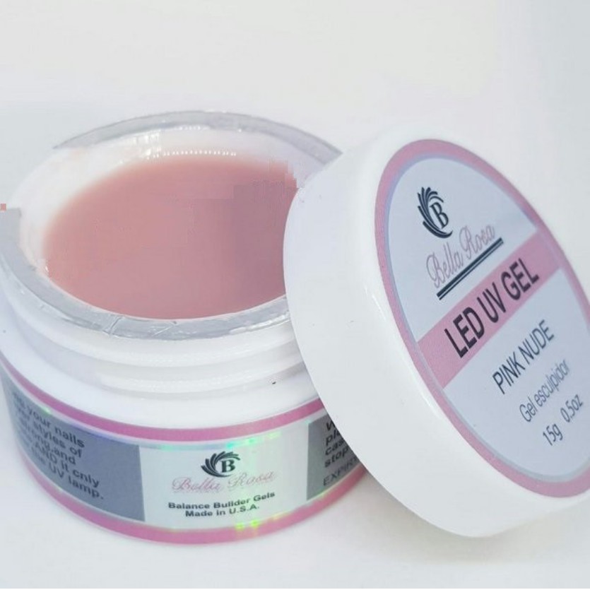 Gel Bella Rosa Sortida 15g Led Uv Esculpidor Unhas Acrigel Manicure ...