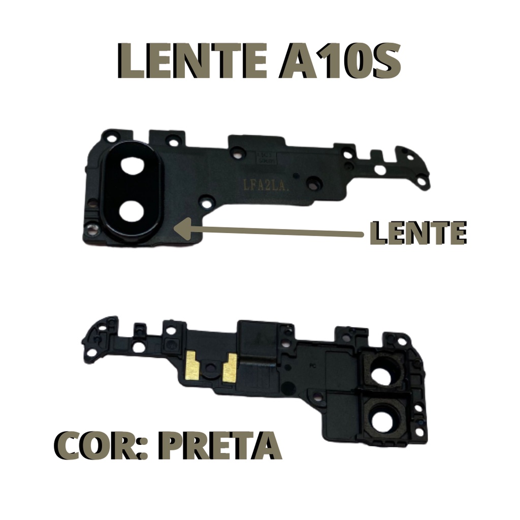 LENTE CÂMERA A10S SM-A107 COR PRETO, NOVO | Shopee Brasil