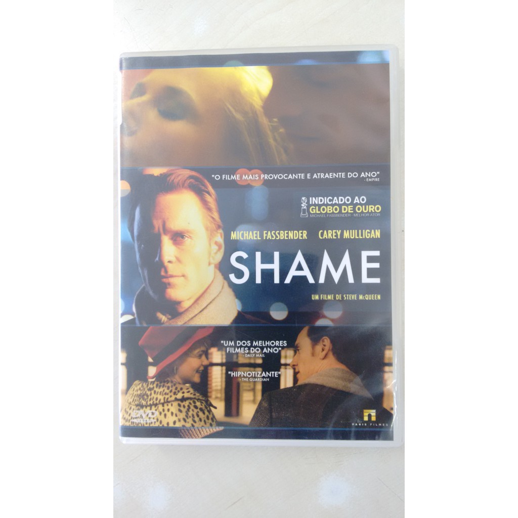 dvd Shame original Steve McQueen | Shopee Brasil
