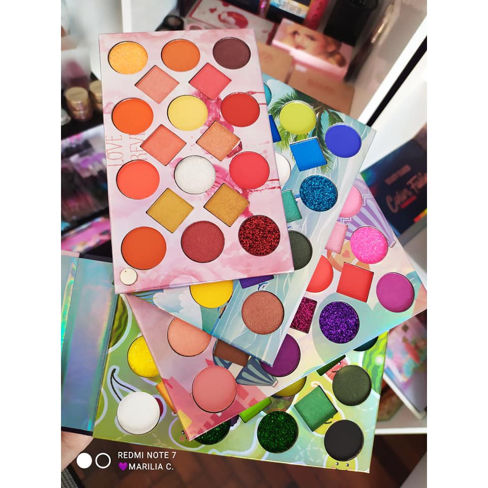 Paleta de sombras Beauty Glazed Color Board. Importada. | Shopee Brasil