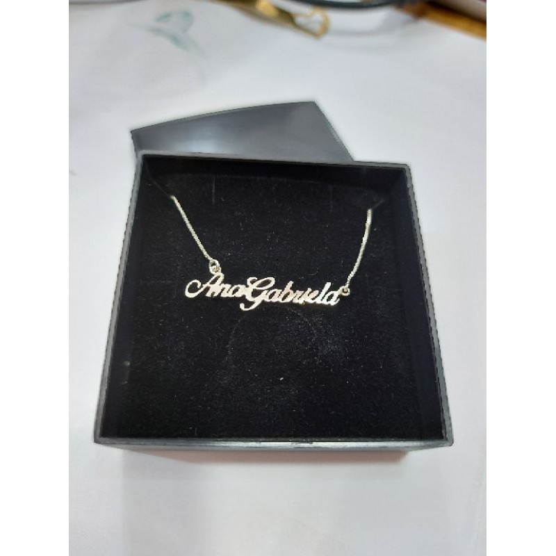 Colar com nome | Shopee Brasil