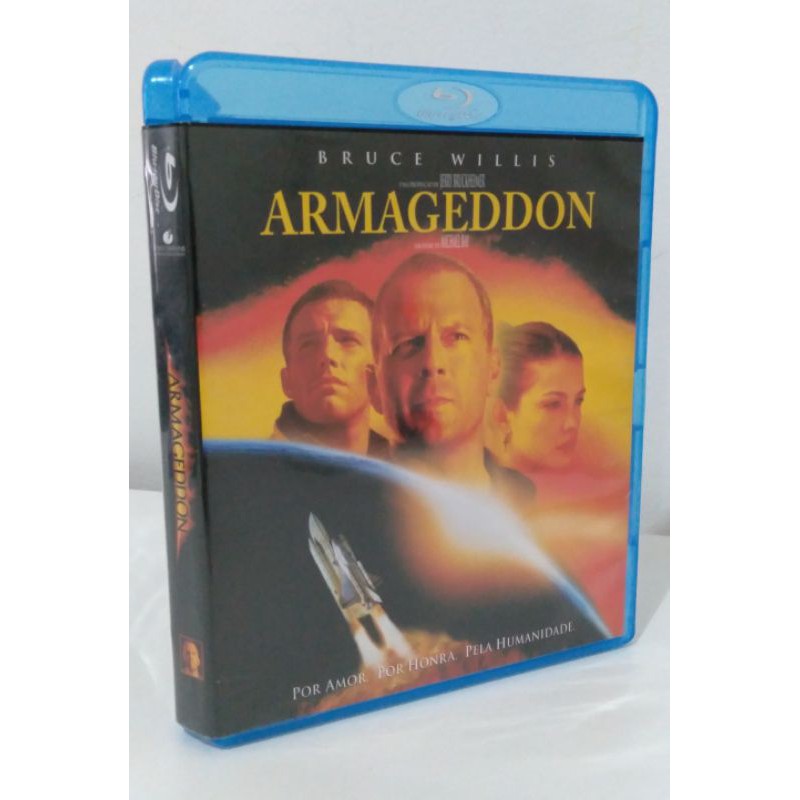 Blu ray Armageddon com Bruce Willis ORIGINAL de Coleção Pessoal ...