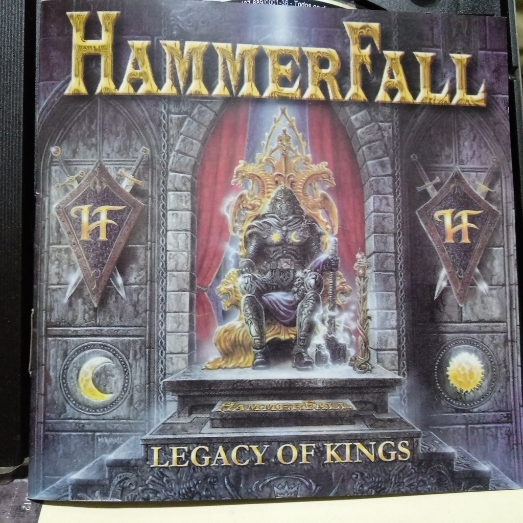 Cd Hammerfall - Legacy of Kings | Shopee Brasil