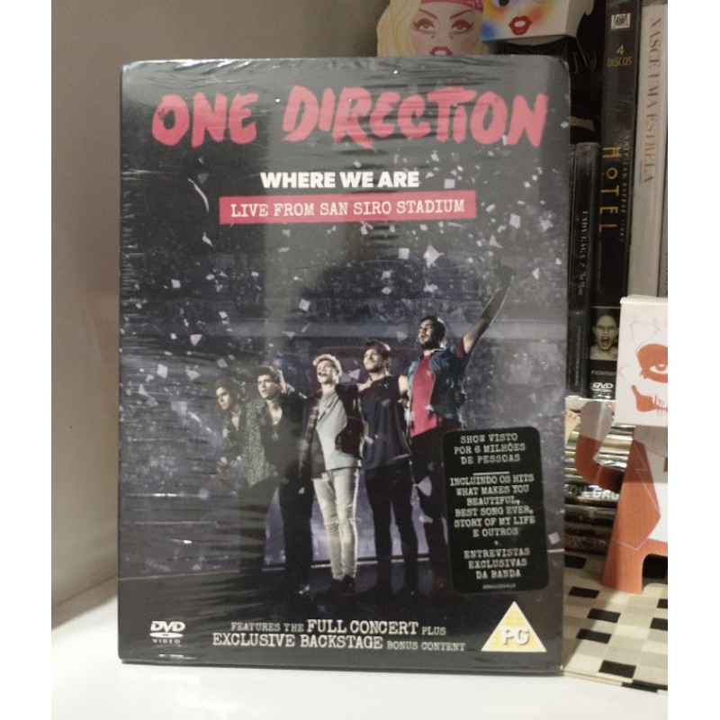 DVD One Direction - Where We Are (Live From San Siro Stadium) LACRADO ...