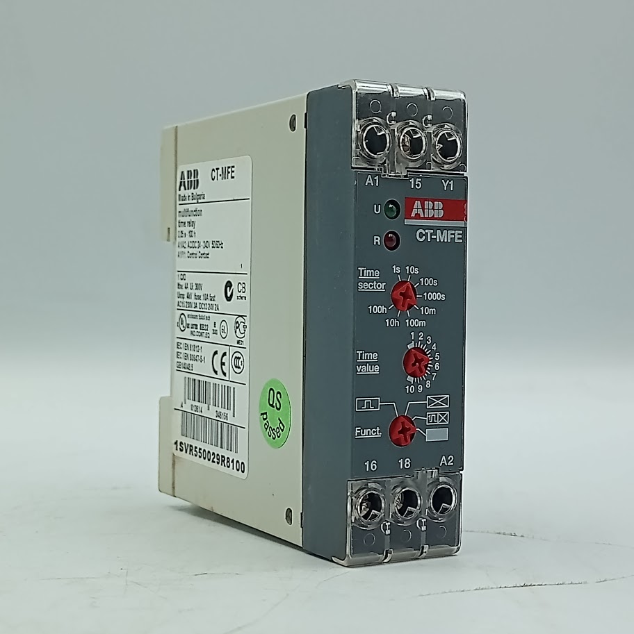 Relé Temporizador ABB CT-MFE 0,05S-100H 240V 50/60HZ | Shopee Brasil
