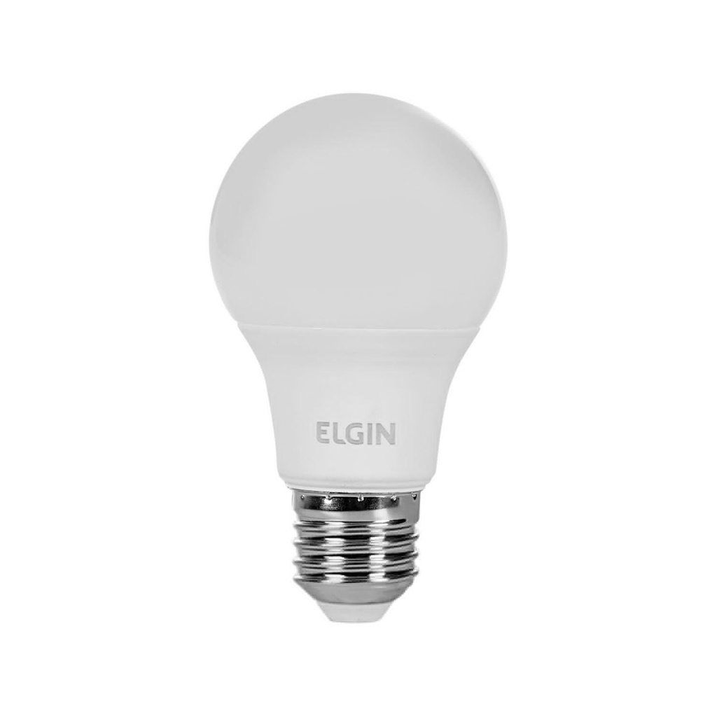 Lampada LED Bulbo A60 9W 6500K Bivolt Branco, ELGIN | Shopee Brasil
