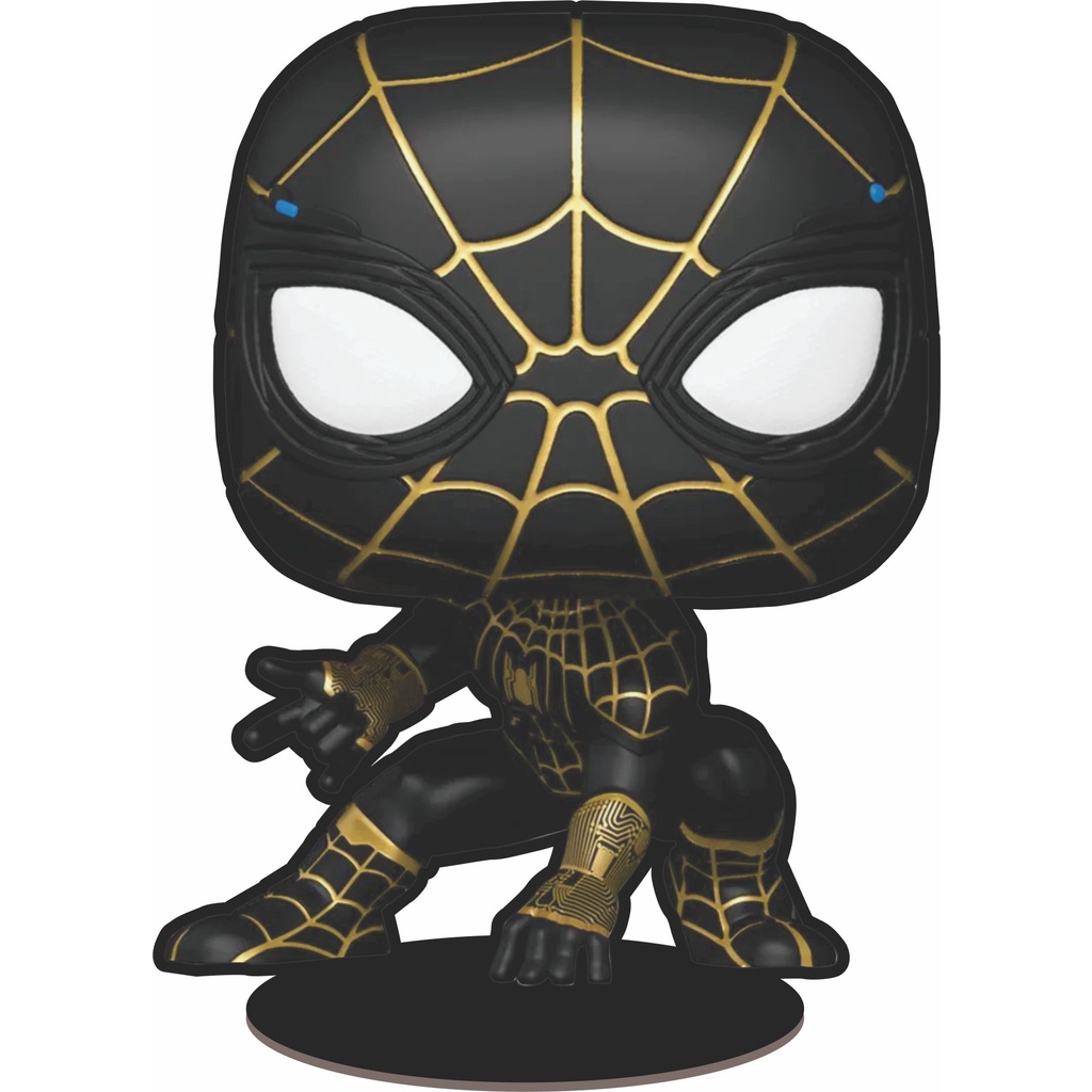 Totem Spider-man Gold Black - Spiderman | Shopee Brasil