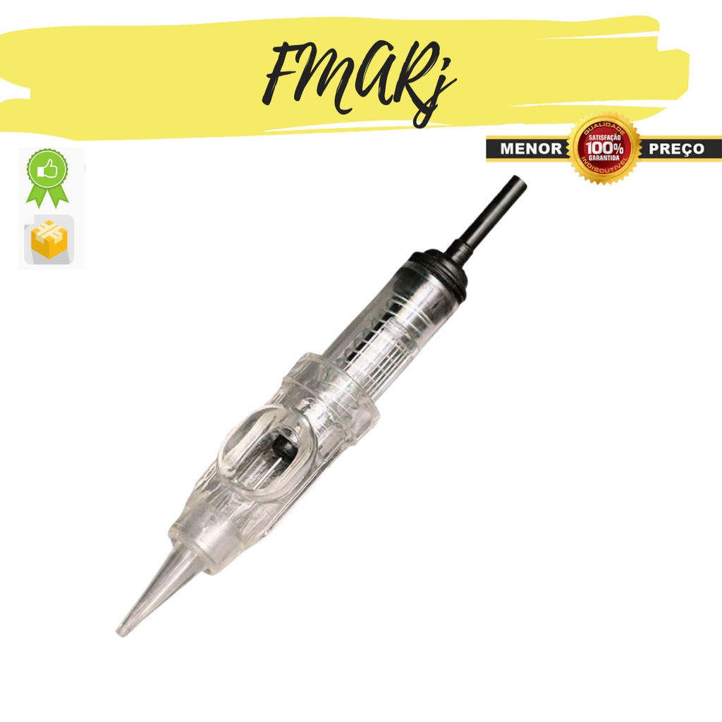 Kit com 5 Agulhas Click Easy Bleck 300 Pro Dermografo Sharp | Shopee Brasil