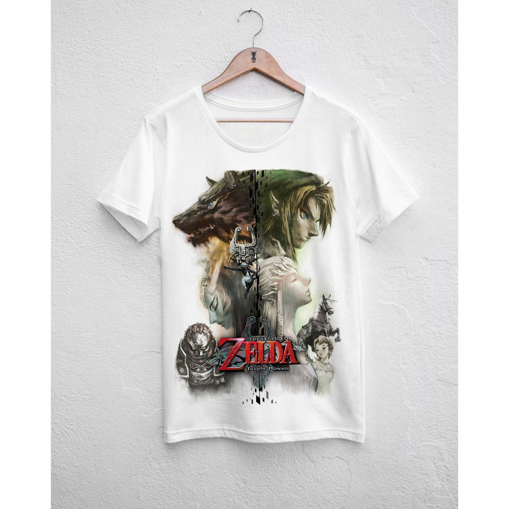 Camiseta ou baby-look Link Midna The Legend of Zelda Twilight Princess ...