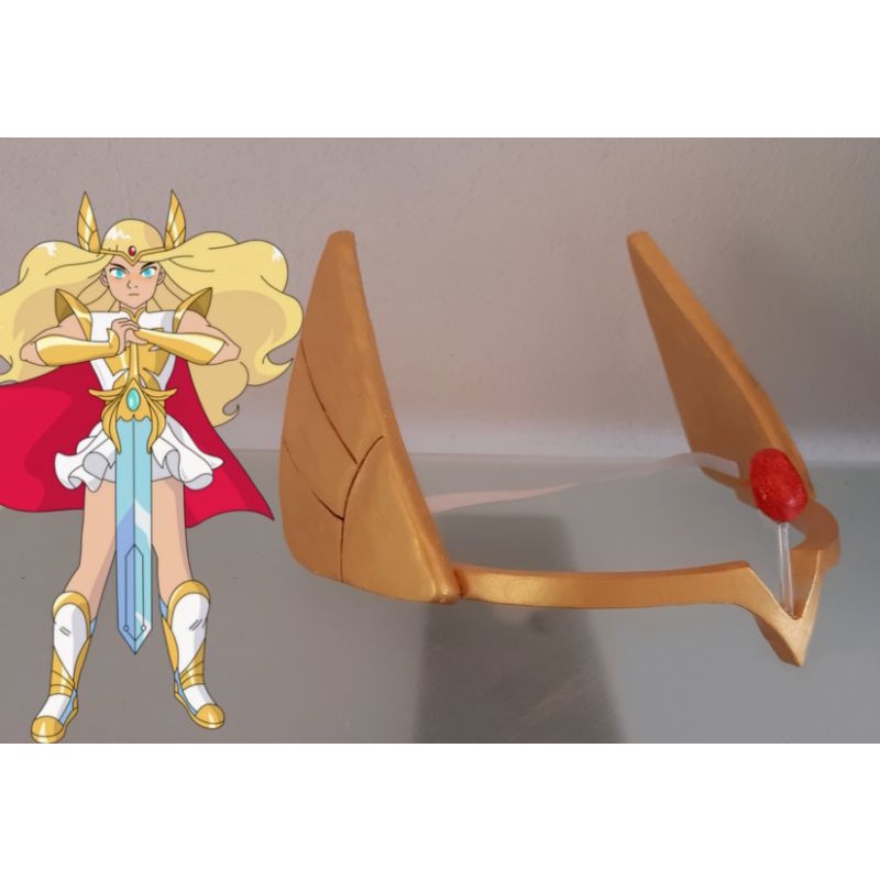 tiara she-ra e as princesas do poder cosplay she-ra SPOP COSPLAY ...