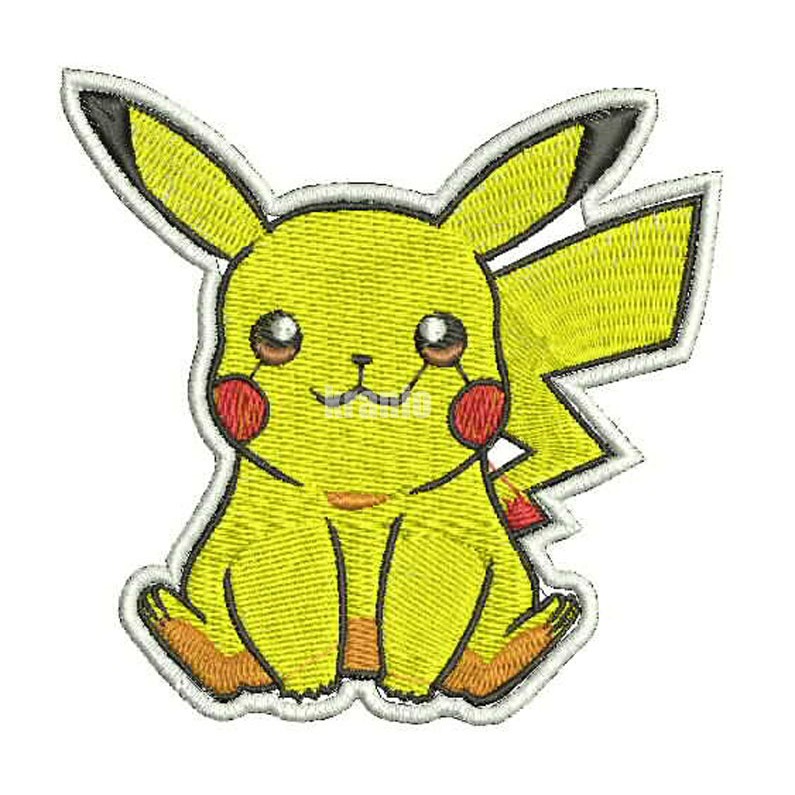PIKACHU POKEMON PATCH BORDADO ENVIO IMEDIATO - Escorrega o Preço