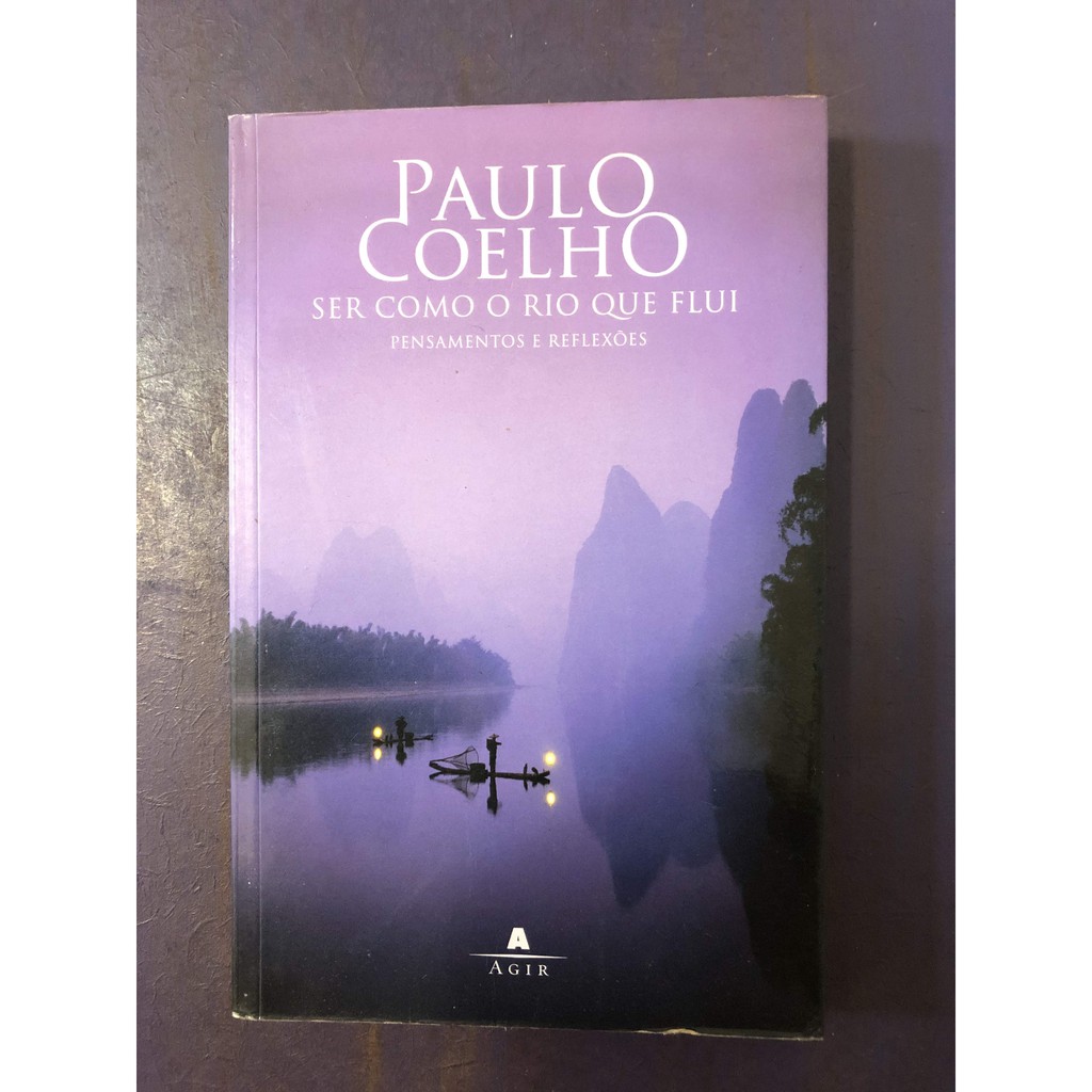 Livro Ser como o rio que flui Paulo Coelho | Shopee Brasil