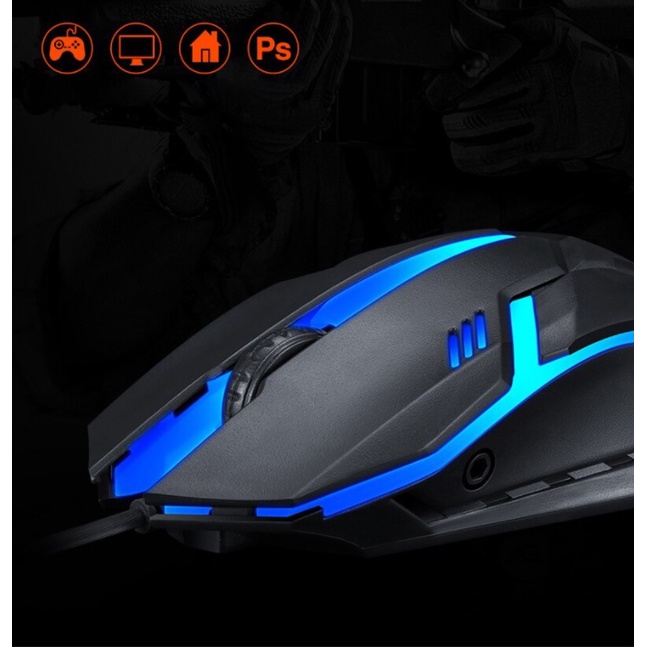 Mouse P/ Jogo Gamer M20 Yelandar 3000 Dpi Rgb Led | Shopee Brasil