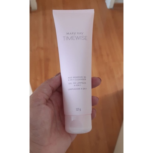 Gel de limpeza 4 em 1 Timewise 3D Mary Kay pele mista/oleosa | Shopee Brasil