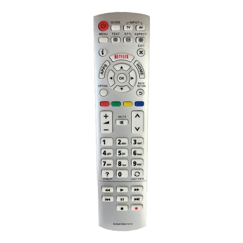 Controle Remoto Tv Panasonic Smart N2qayb001010 | Shopee Brasil