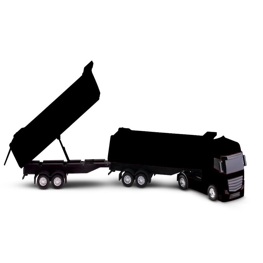 Caminhao Bitrem Cacamba Basculante Roma Petroleum 1/43 Roma | Shopee Brasil