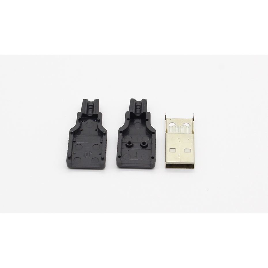 Usb Tipo A Macho / Femea Para Montar | Shopee Brasil