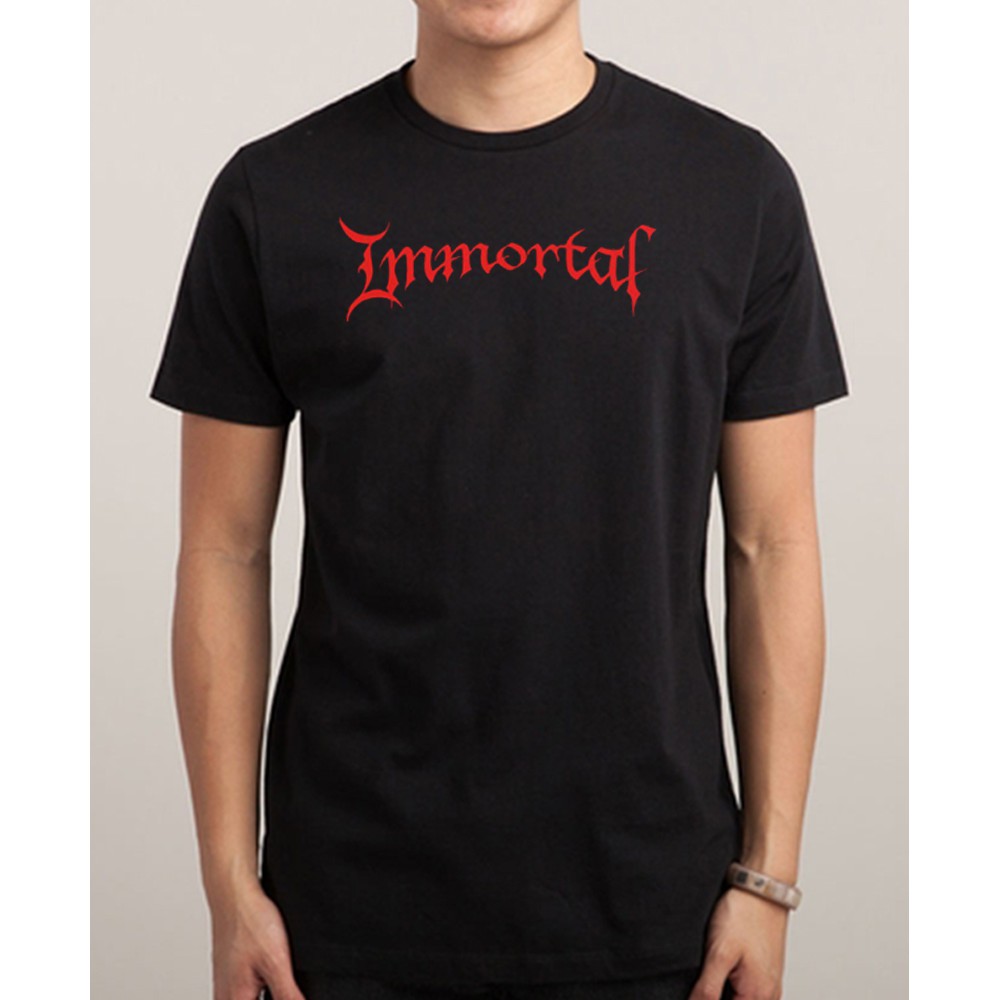 camiseta IMMORTAL logo | Shopee Brasil