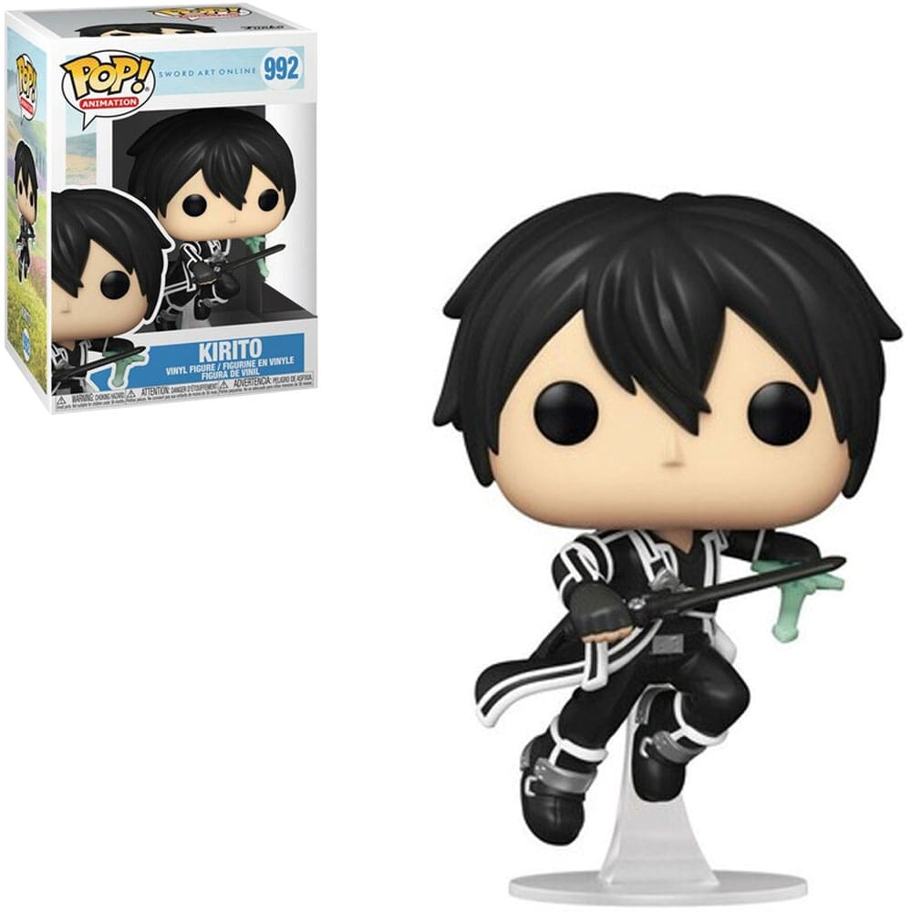 Funko Pop Sword Art Online Kirito Two Swords Special Edition 992 Novo ...