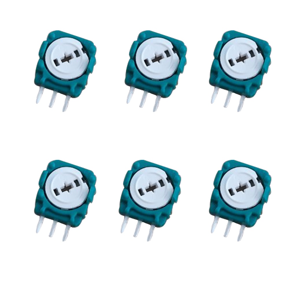 6 Sensores Resistor Trimpot Alps Azul para Reparo Analógico 3d do Xbox ...