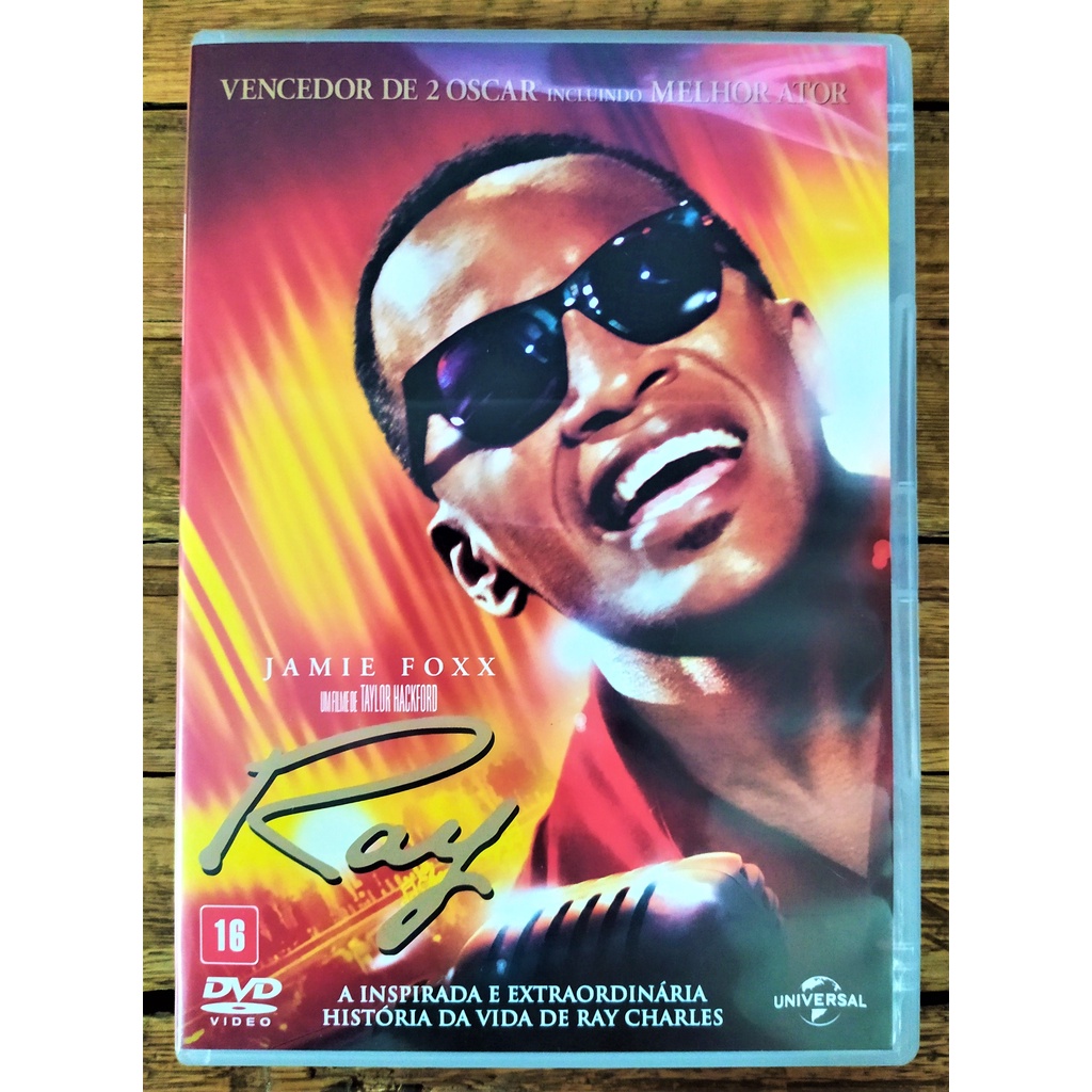 Dvd Original - Ray - Jamie Foxx - Filme - Ray Charles - Dublado ...