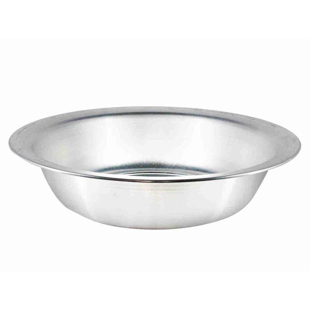 Bacia de Alumínio Reforçada Tigela Multiuso Cuba 25cm (1,5Litros ...