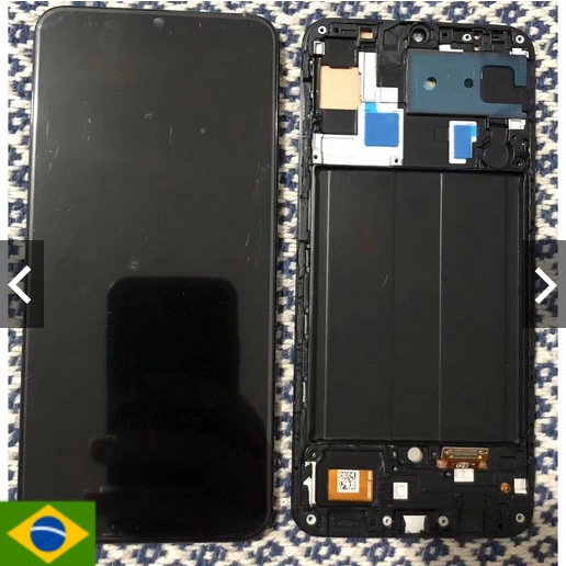 Tela Frontal Touch Display A30 A305 Incell com aro | Shopee Brasil