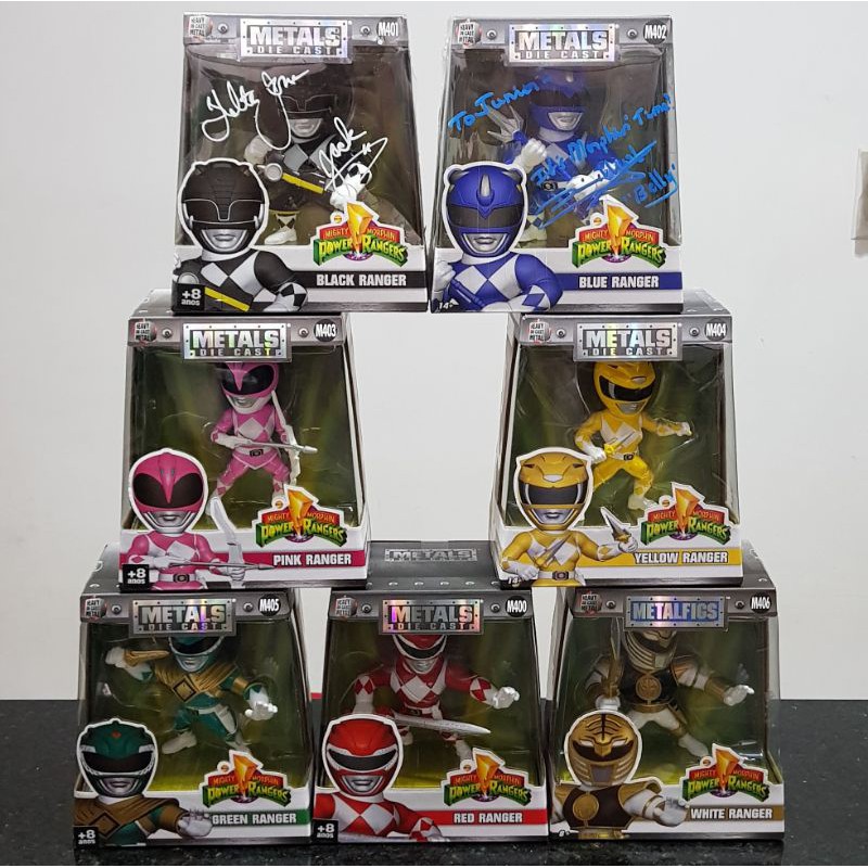 Power Rangers - Metal Die Cast / Jada Toys (Coleção Completa) | Shopee ...
