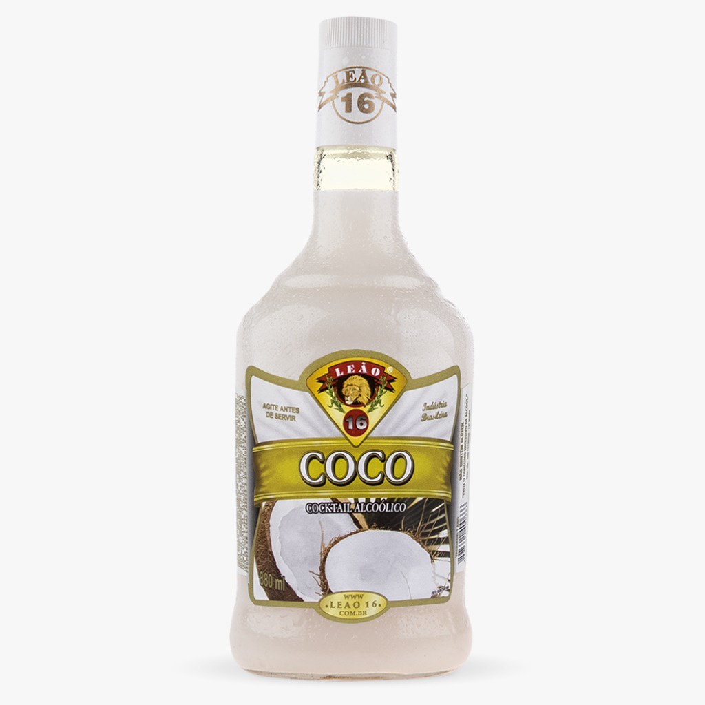 Licor Fino De Coco Leão 16 | Shopee Brasil