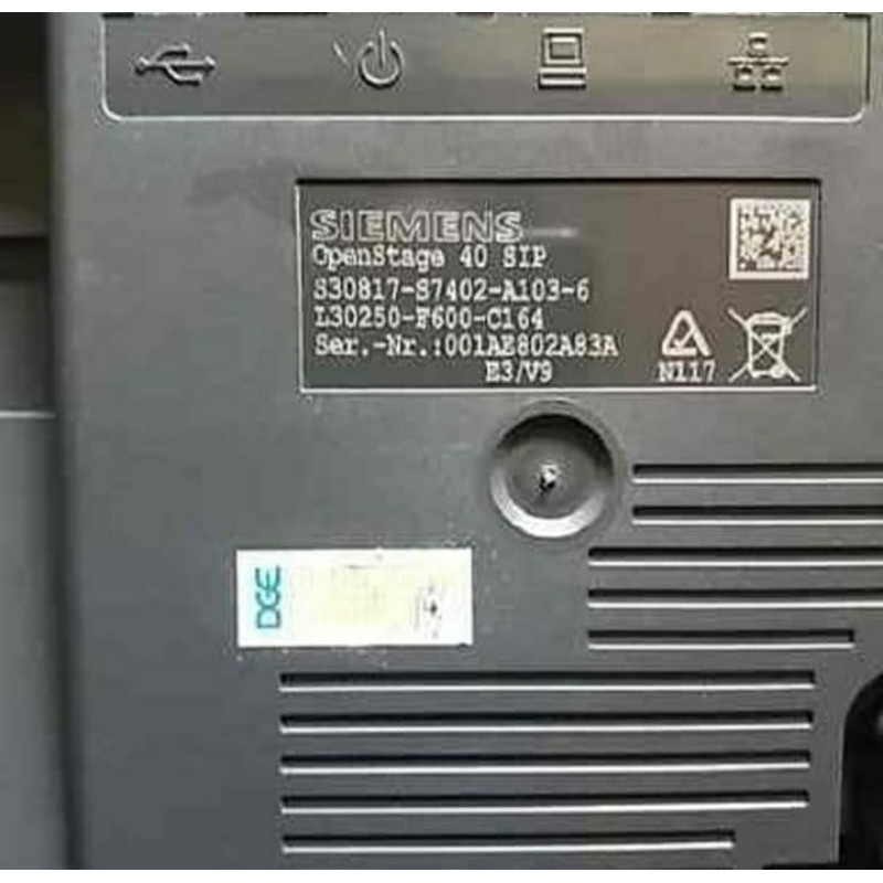 Telefone Siemens Openstage 40 Sip | Shopee Brasil