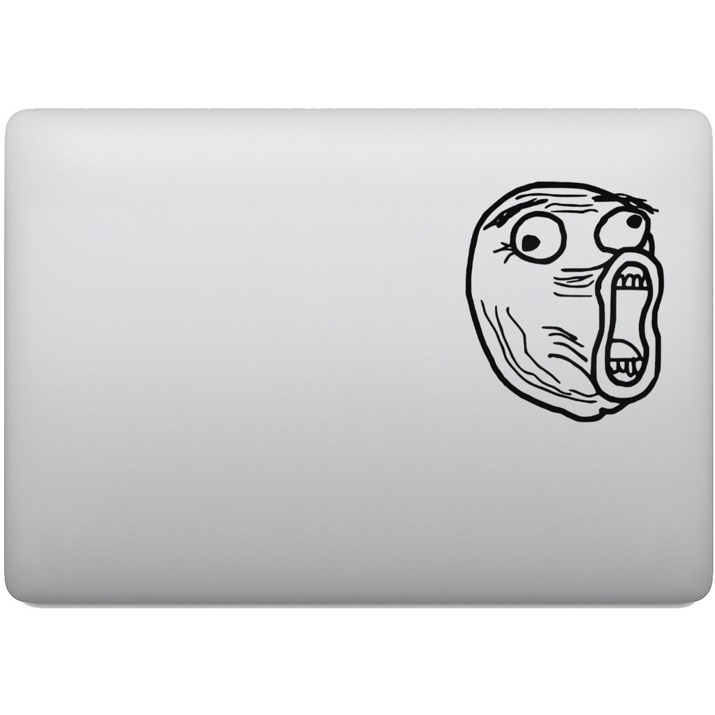 Adesivo de Notebook LoL Face Meme | Shopee Brasil
