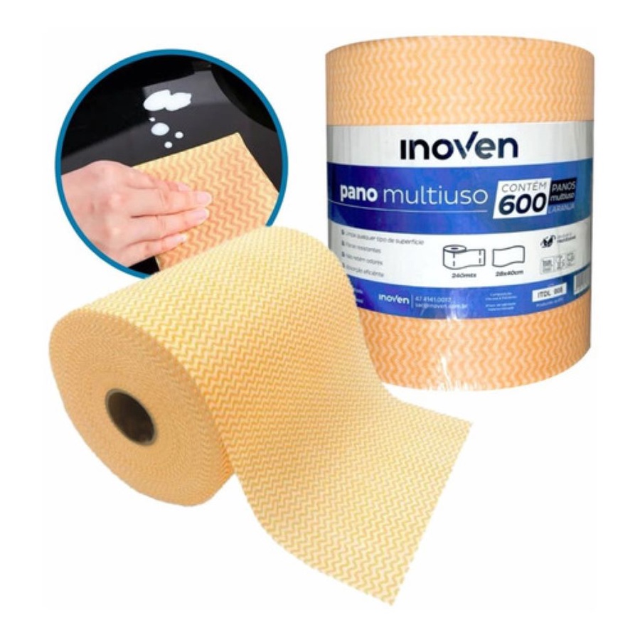 Rolo Perfex Multiuso 28cm x 240 Metros Promoção Rolo Bobina Lanchonete ...