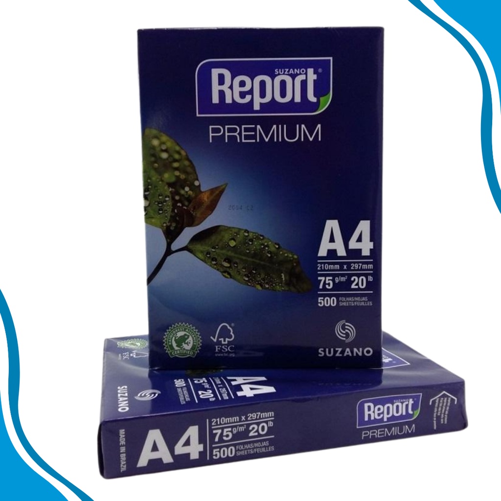 Resma de Papel Oficio A4 500 Folhas - Envio Hoje | Shopee Brasil
