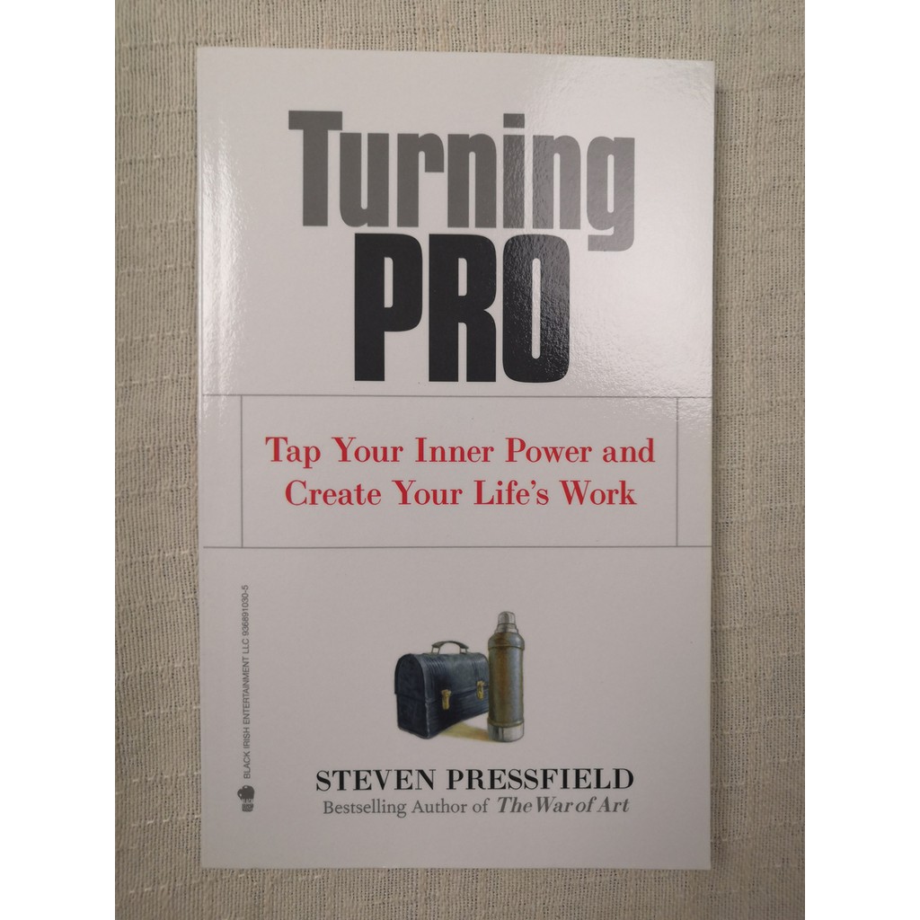 Livro Turning Pro - Steven Pressfield | Shopee Brasil