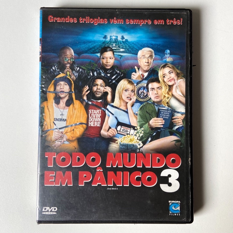 dvd todo mundo em pânico 3 - filme de comédia | Shopee Brasil